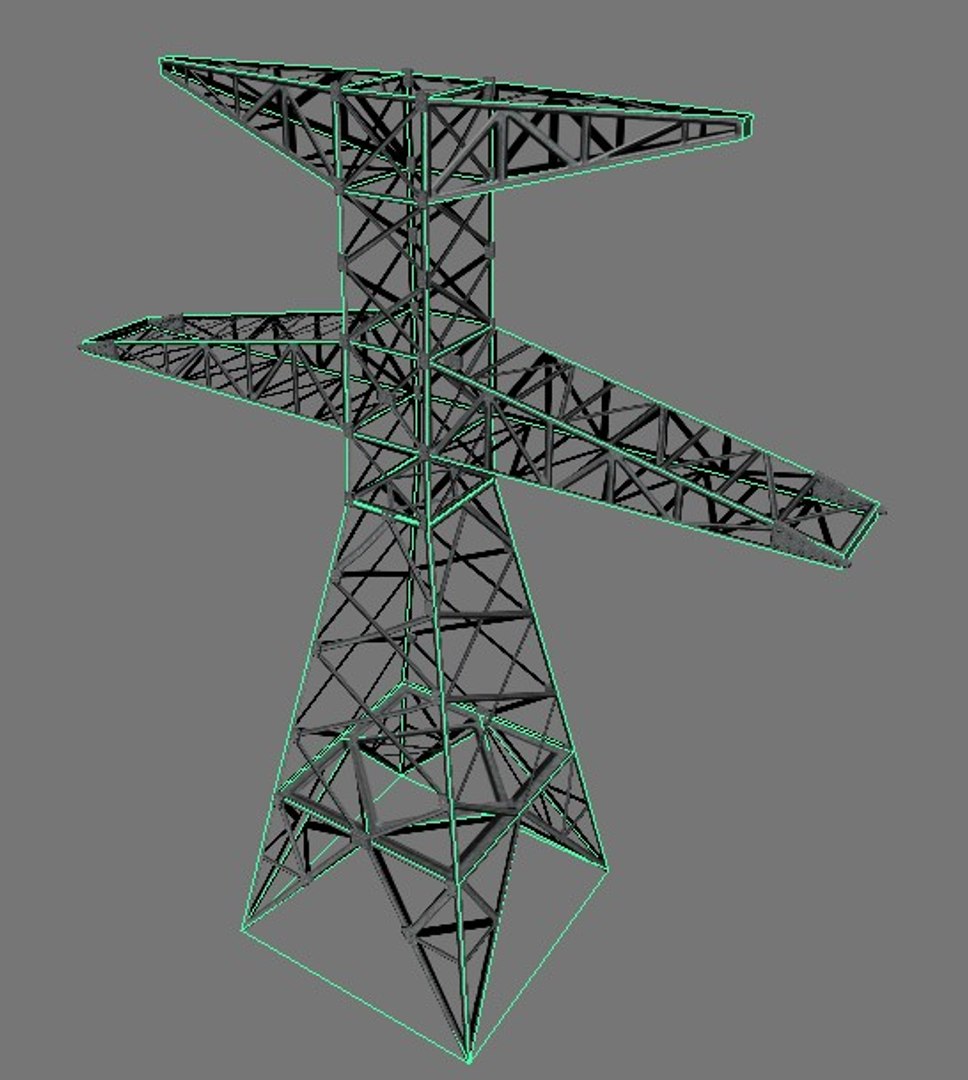 3d Pylon Model