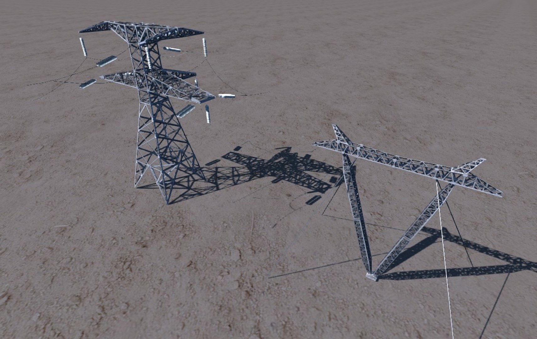 3d Pylon Model