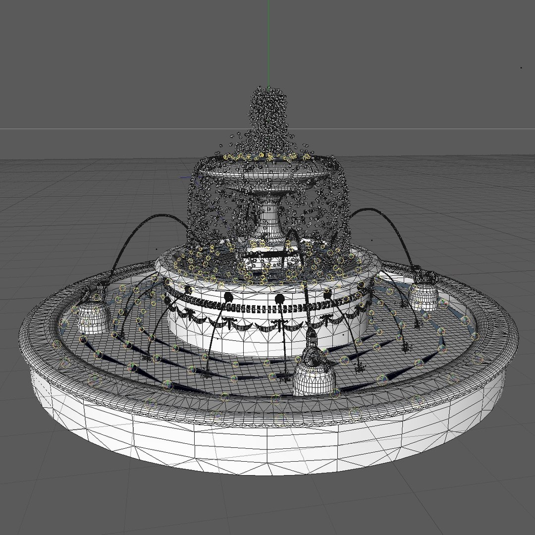 3d Water Fountain Animations