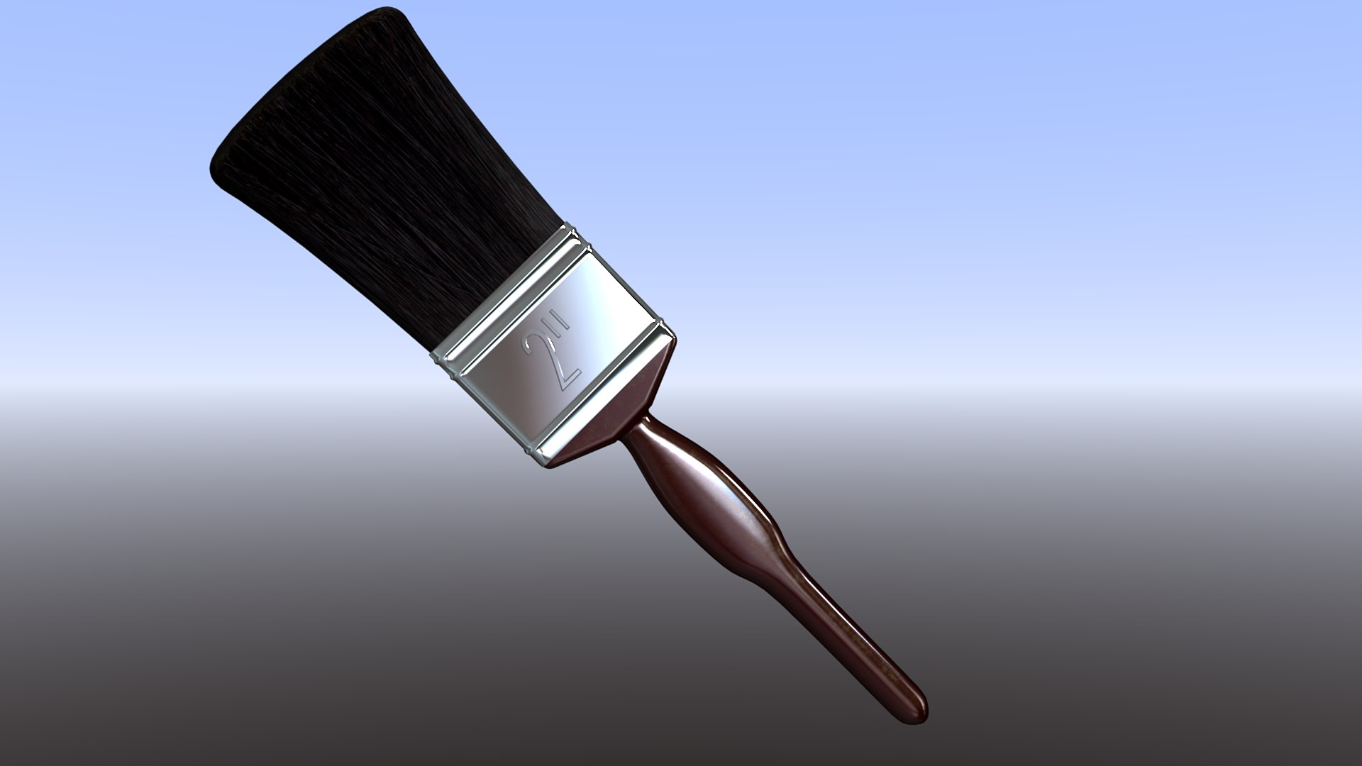3d Model Paint Brush
