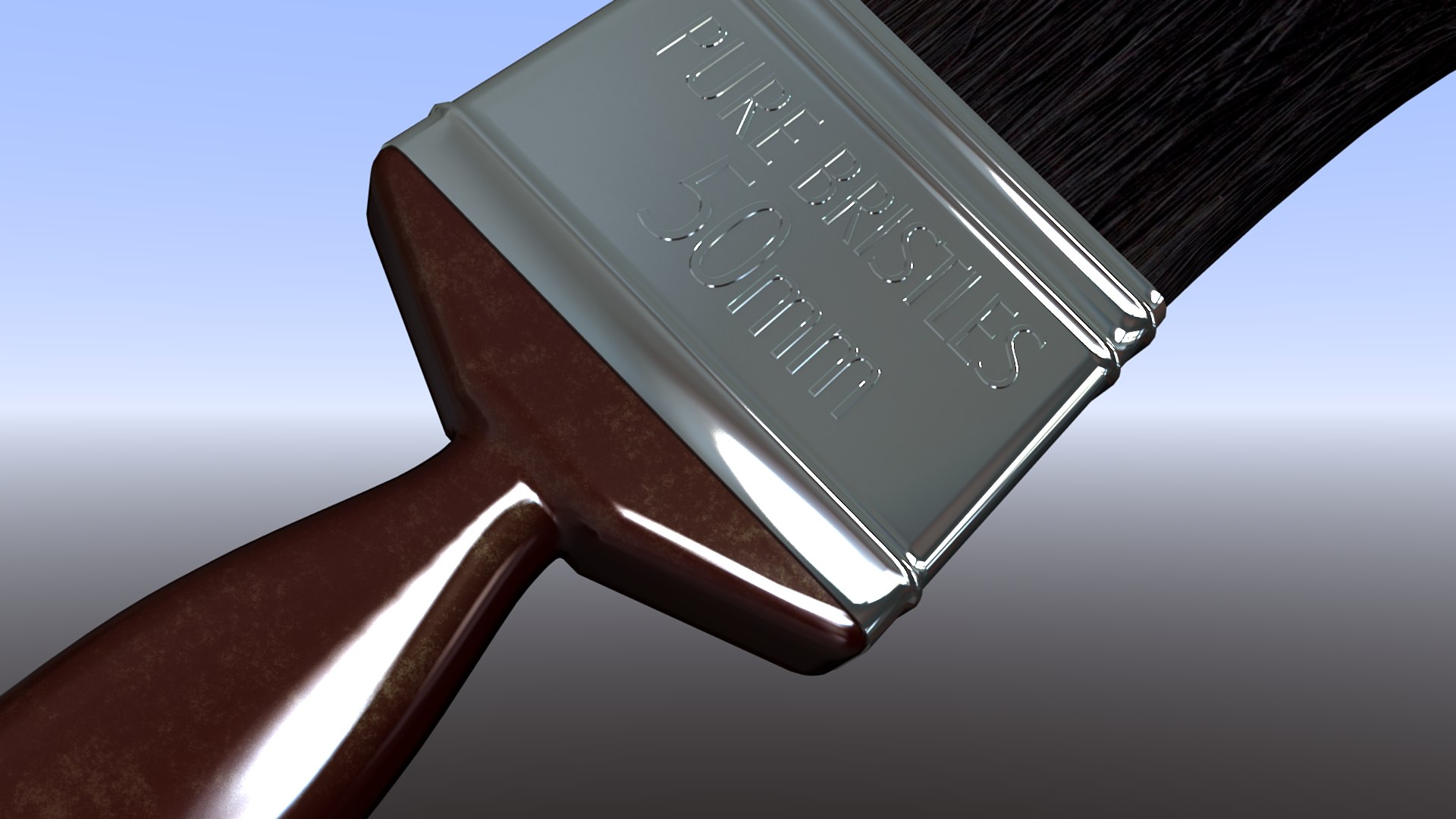 3d Model Paint Brush