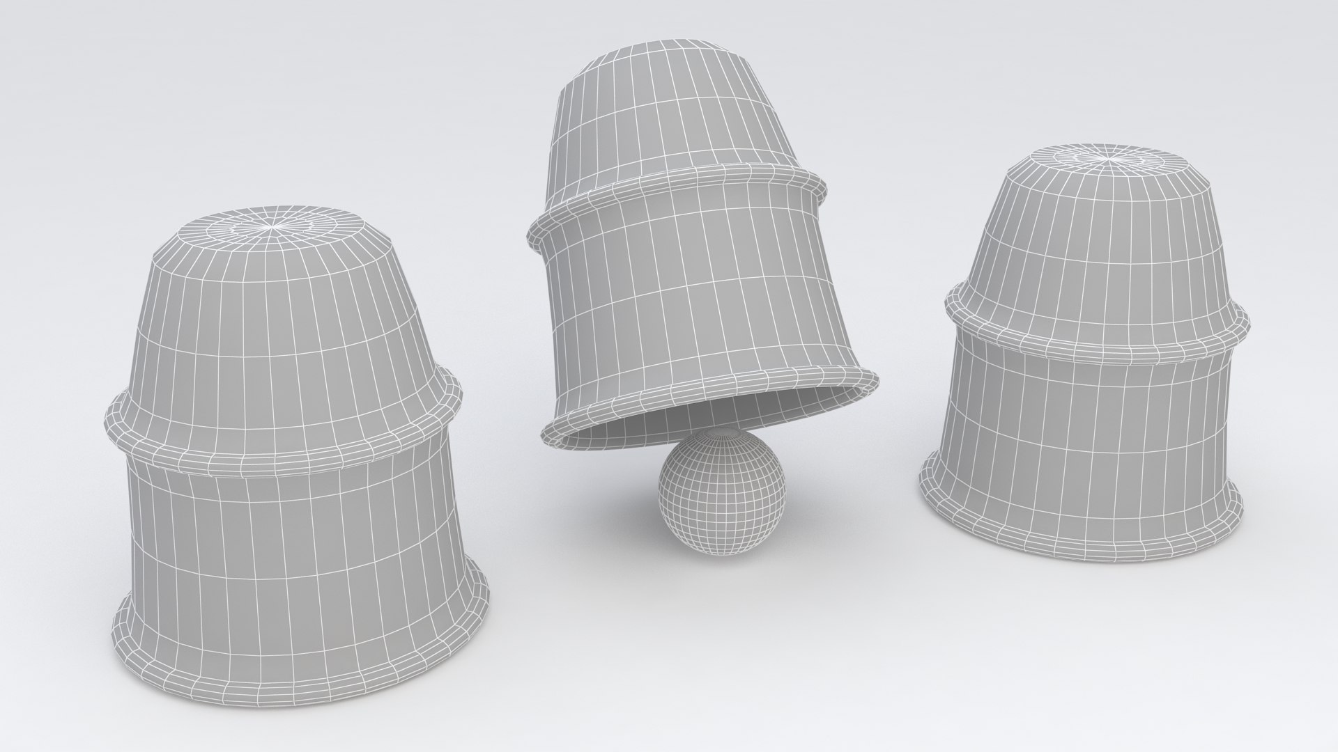 Ball Guessing Game Collection 3D Model - TurboSquid 2279071