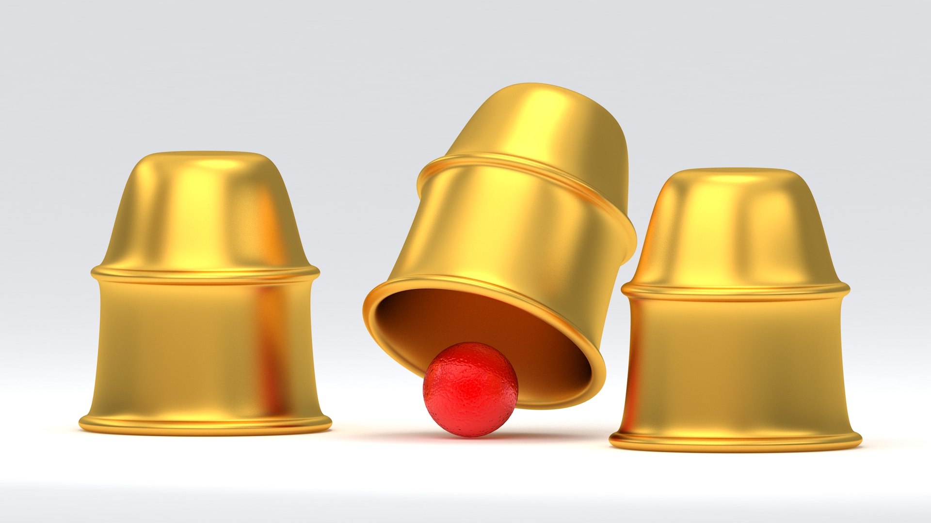 Ball Guessing Game Collection 3D Model - TurboSquid 2279071