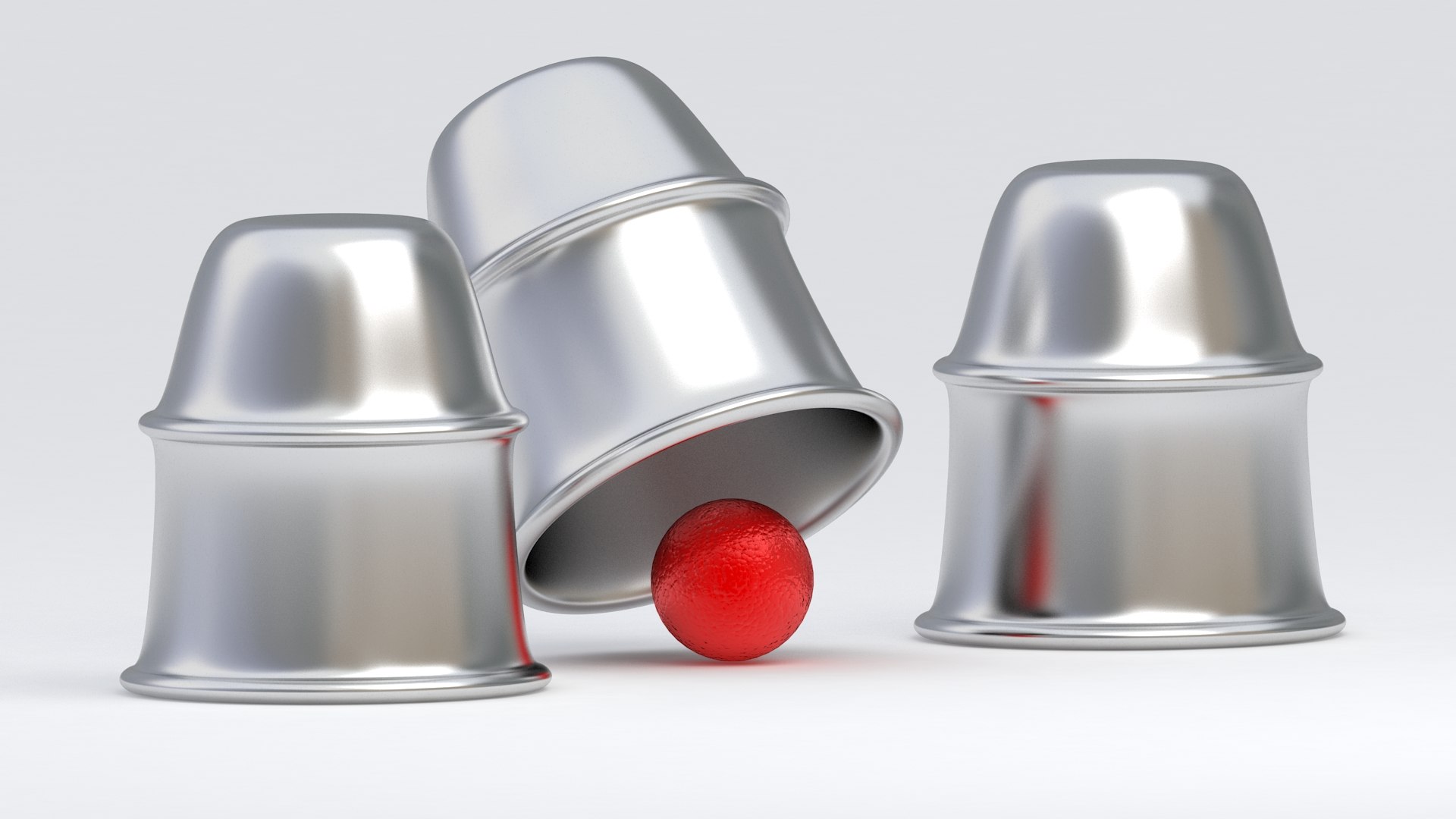 Ball Guessing Game Collection 3D Model - TurboSquid 2279071