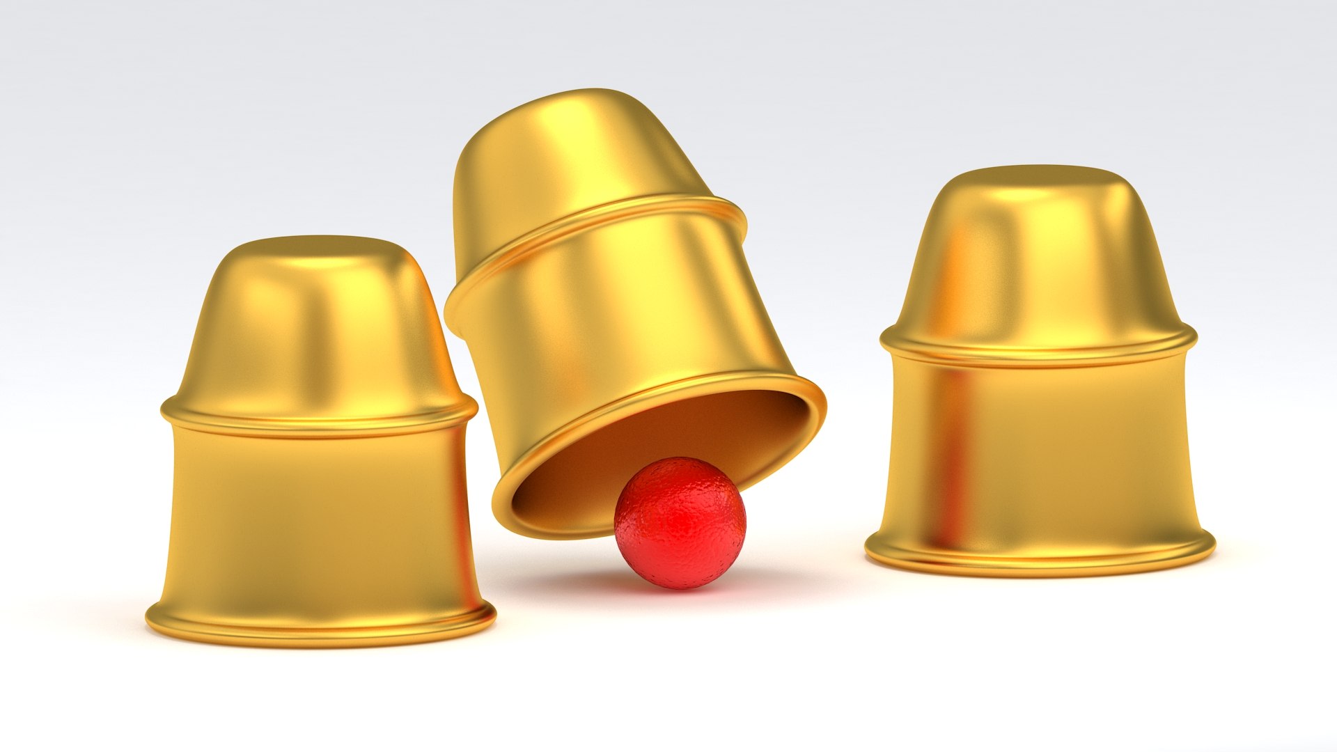 Ball Guessing Game Collection 3D Model - TurboSquid 2279071