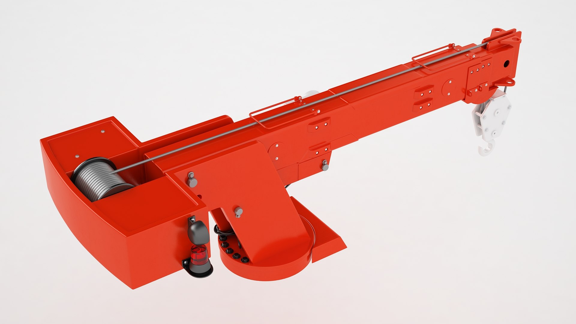 3D Model Industrial Carry Deck Crane Arrow 02 - TurboSquid 1750393