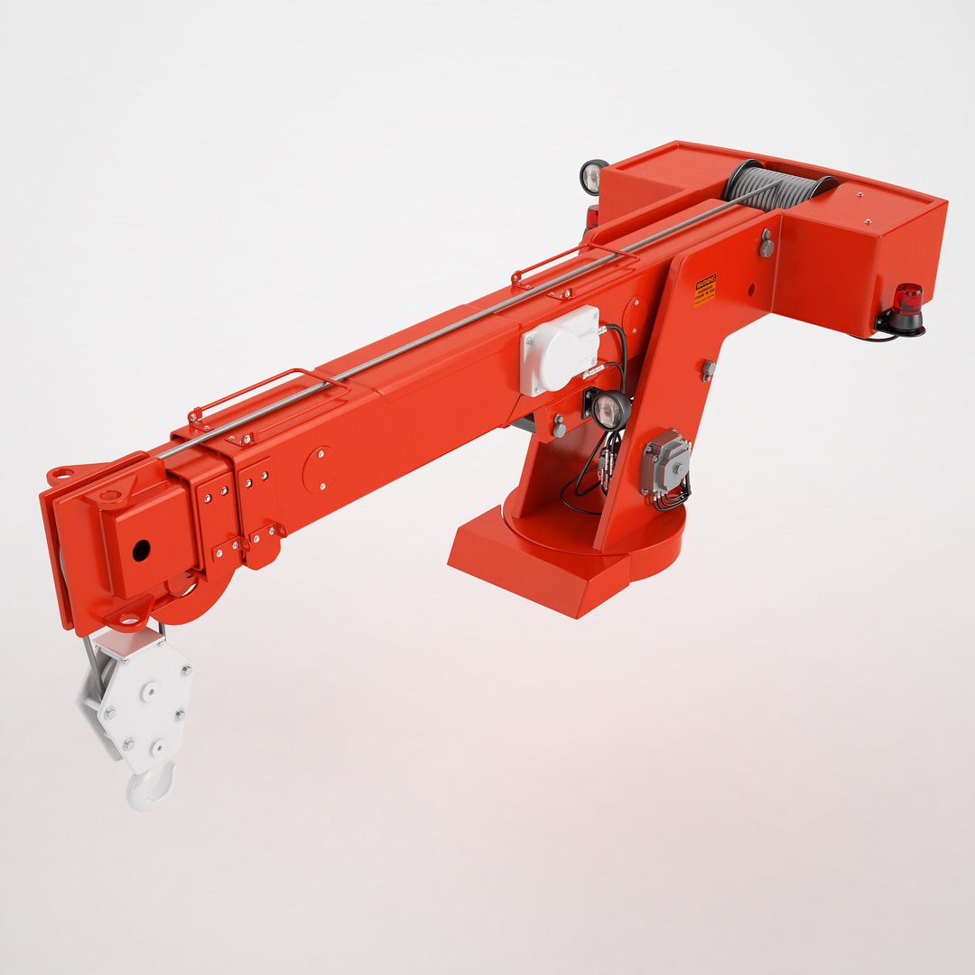 3D model Industrial Carry Deck Crane Arrow 02 - TurboSquid 1750393