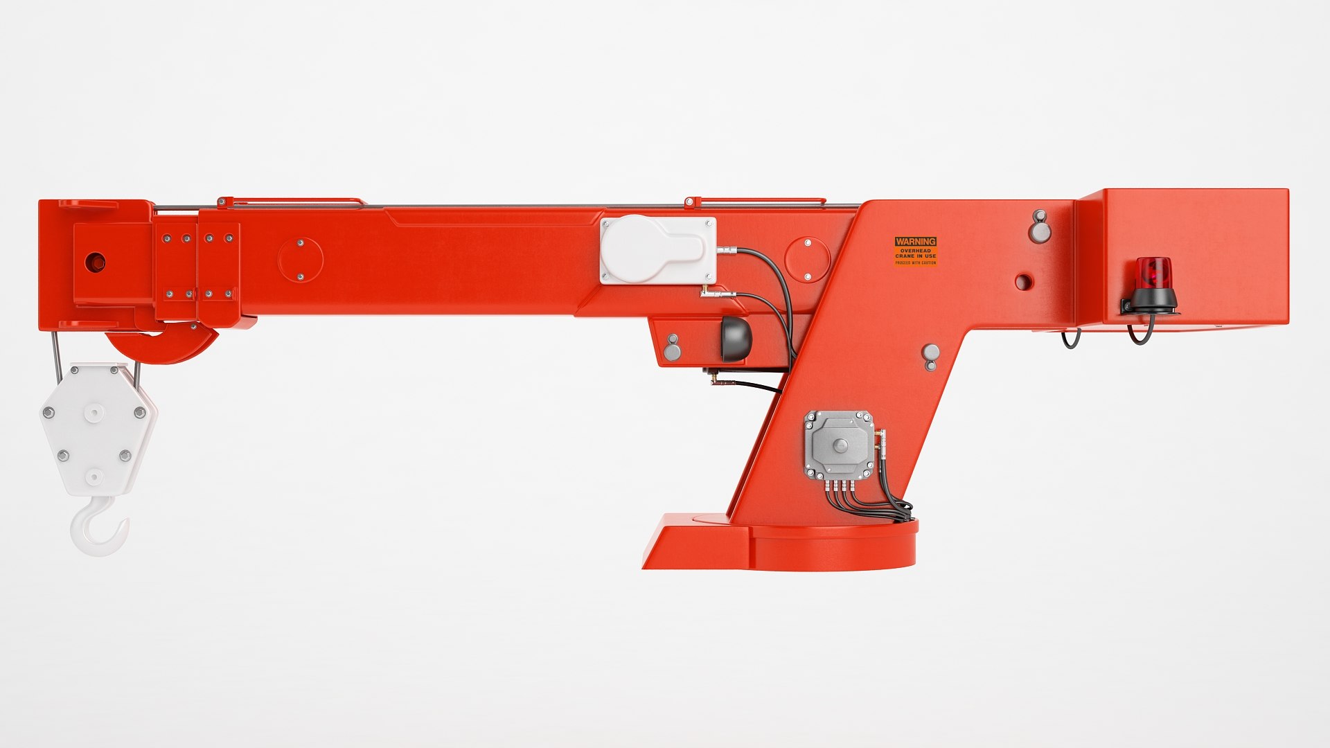 3D Model Industrial Carry Deck Crane Arrow 02 - TurboSquid 1750393