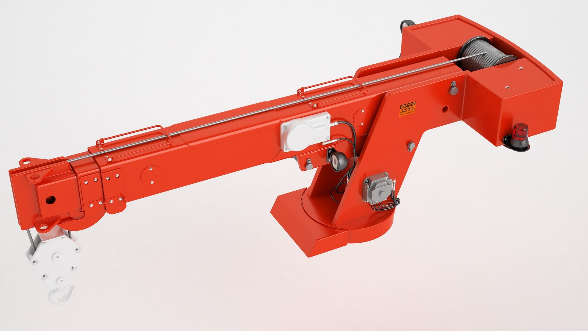 3D Model Industrial Carry Deck Crane Arrow 02 - TurboSquid 1750393