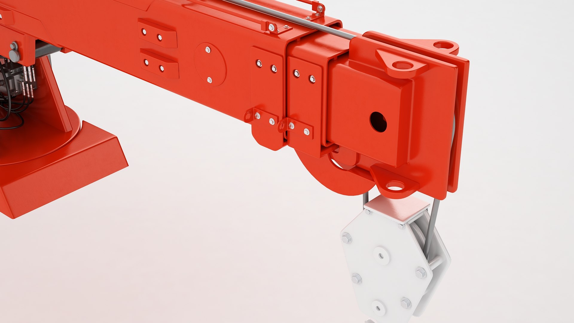 3D Model Industrial Carry Deck Crane Arrow 02 - TurboSquid 1750393