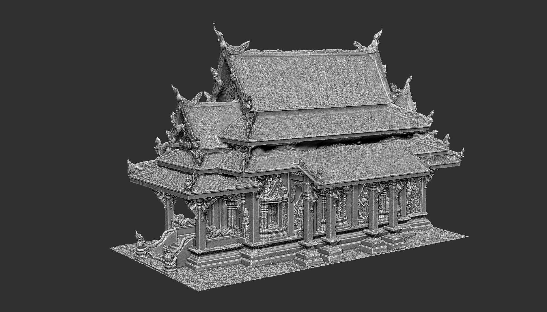 Ancient Temple 16 K 3D Model - TurboSquid 1251887