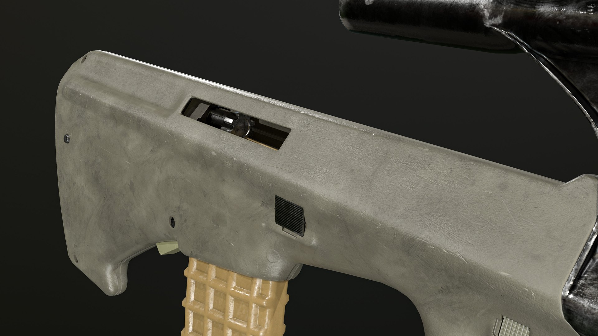 3D Steyr AUG A1 Assault Rifle PBR - TurboSquid 2182356