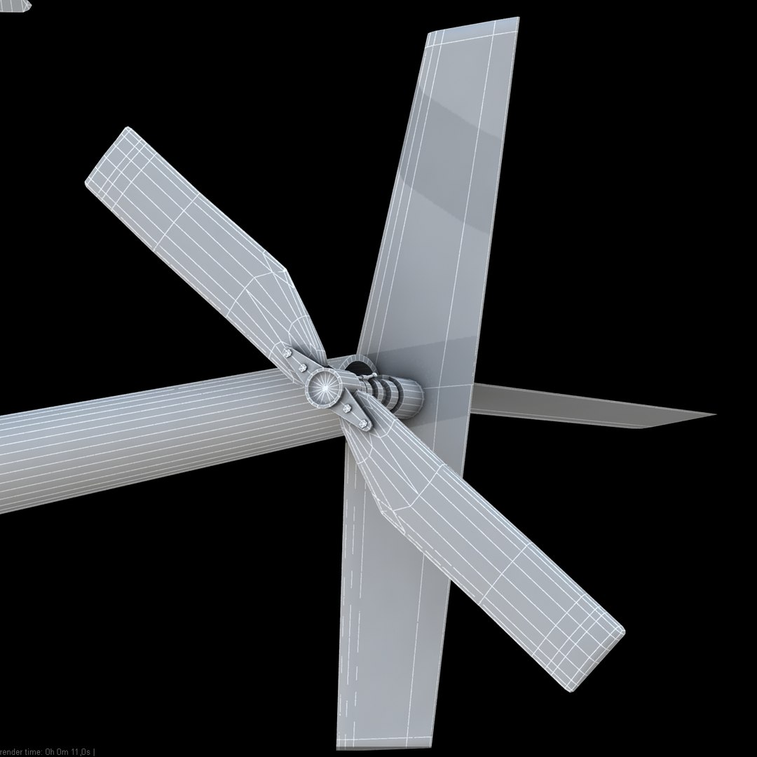 3d Robinson R22 Helicopter Interior