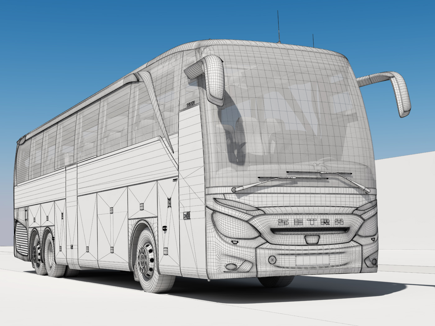 3d setra s 516 hdh