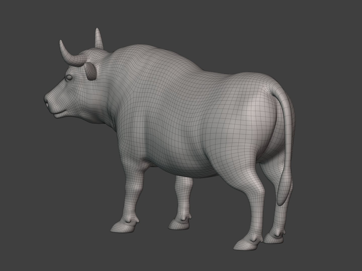 Cow Blender 3D Model - TurboSquid 1261669