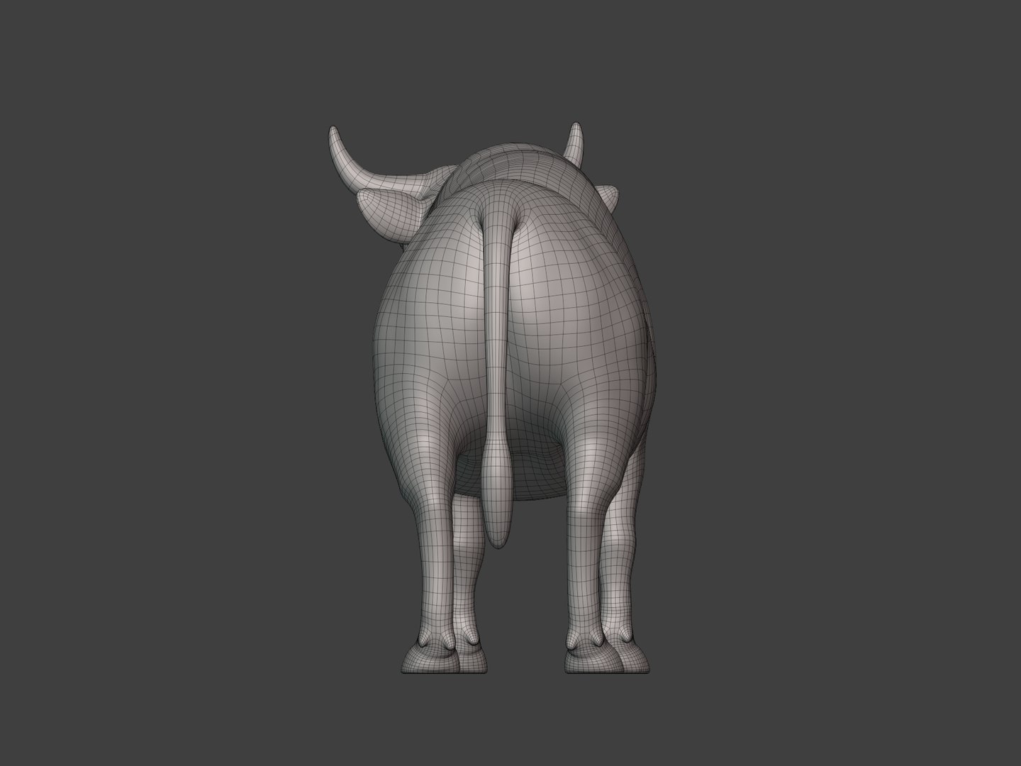 Cow Blender 3D Model - TurboSquid 1261669