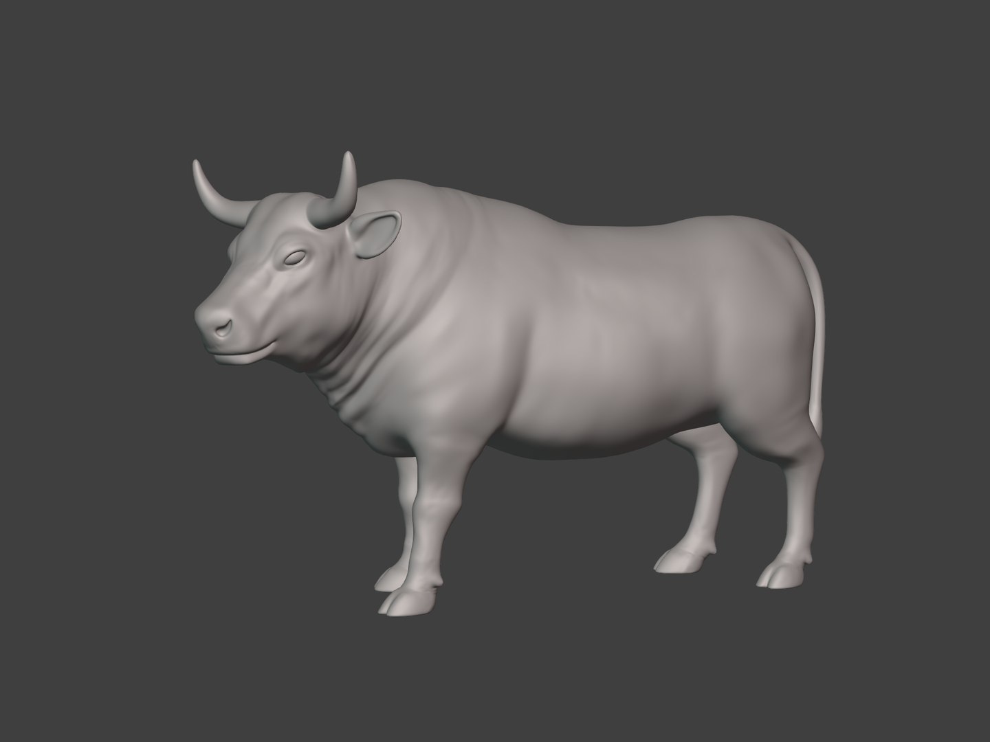 Cow Blender 3D Model - TurboSquid 1261669
