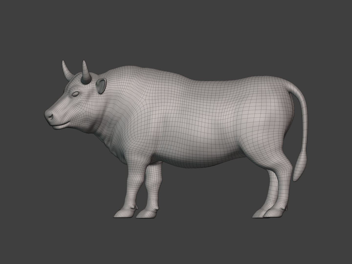 Cow Blender 3D Model - TurboSquid 1261669