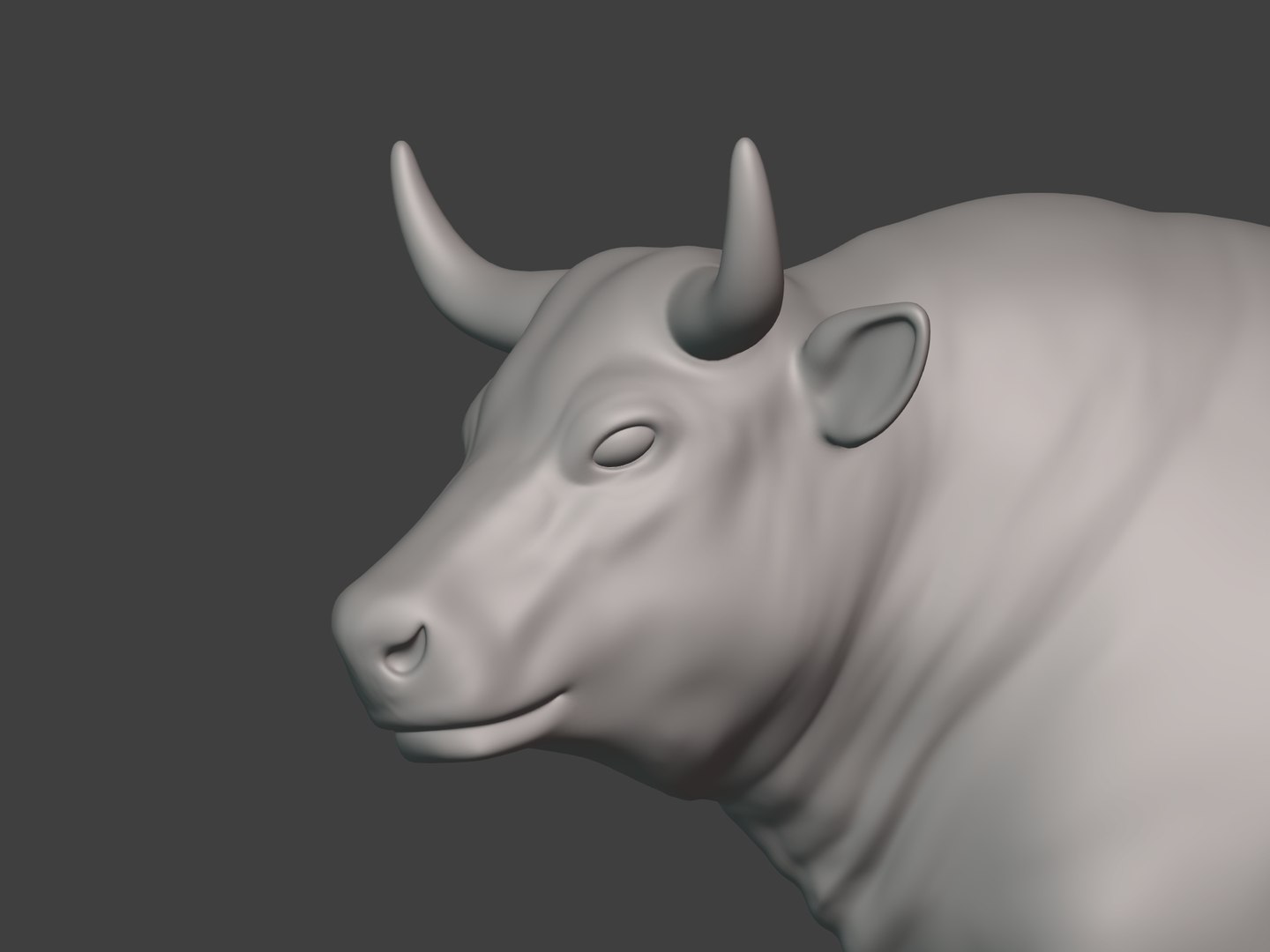 Cow Blender 3D Model - TurboSquid 1261669