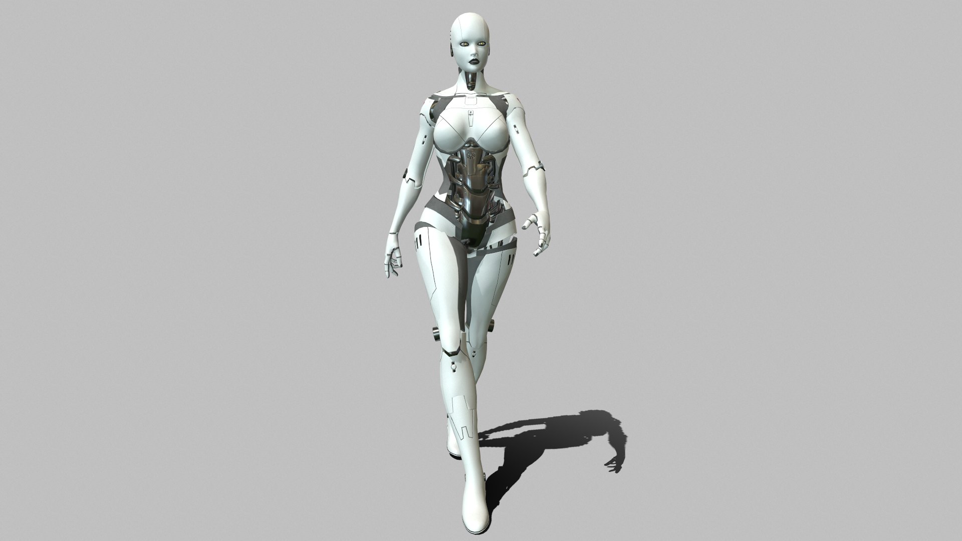 3D Android Girl - TurboSquid 2148558