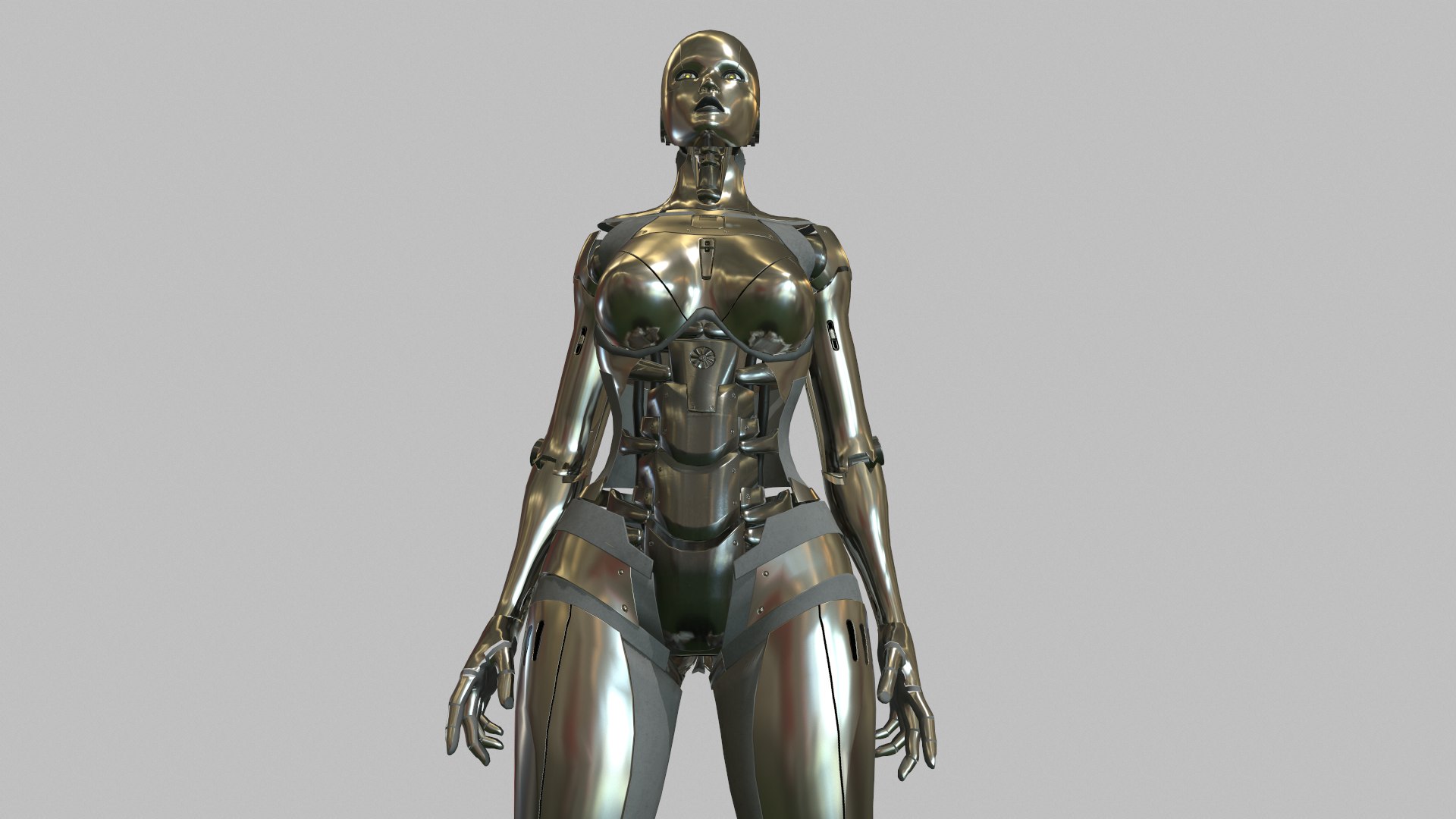 3D Android Girl - TurboSquid 2148558