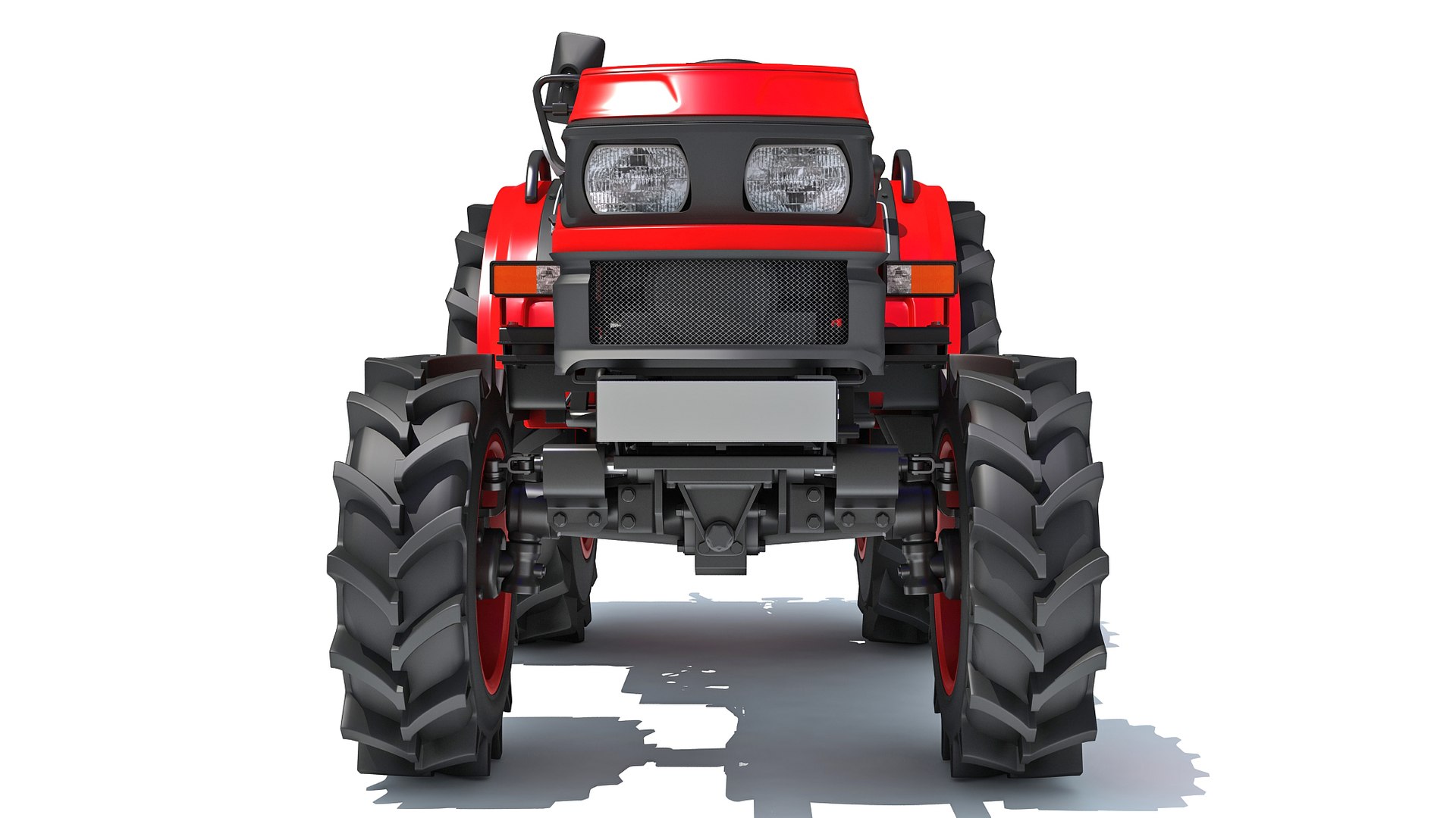 Farm Tractor 3D Model - TurboSquid 2034210