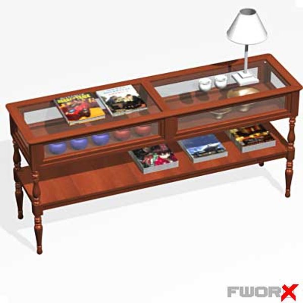 table display 3d model