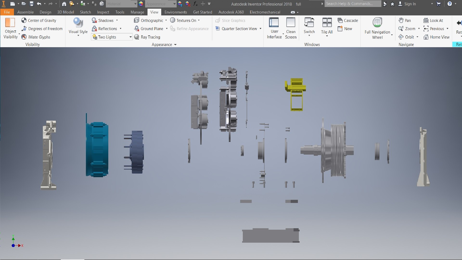 3D Gearless Elevator Motor - TurboSquid 2207884