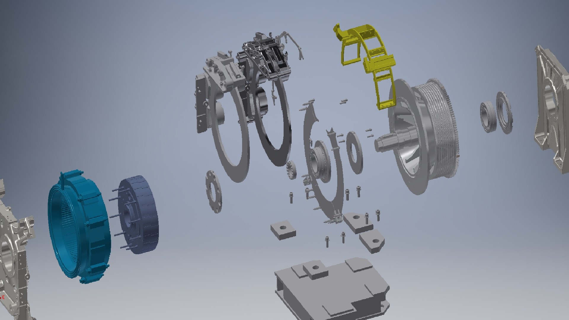 3D Gearless Elevator Motor - TurboSquid 2207884