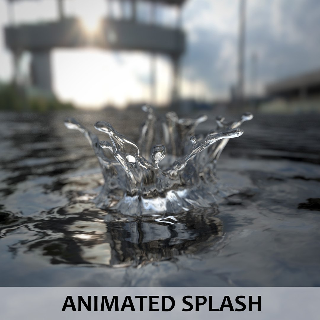 3D Fluid Splash Model | 1141973 | TurboSquid