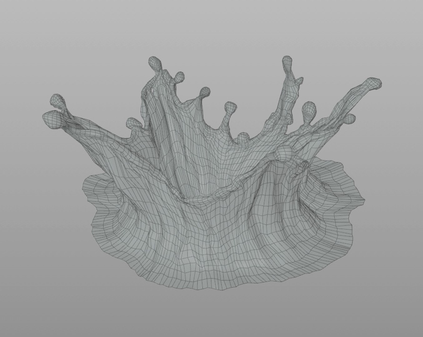 3D Fluid Splash Model | 1141973 | TurboSquid