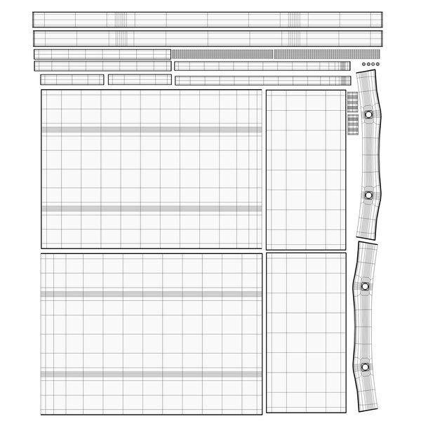 Table Tent Template 2 3D TurboSquid 1431597