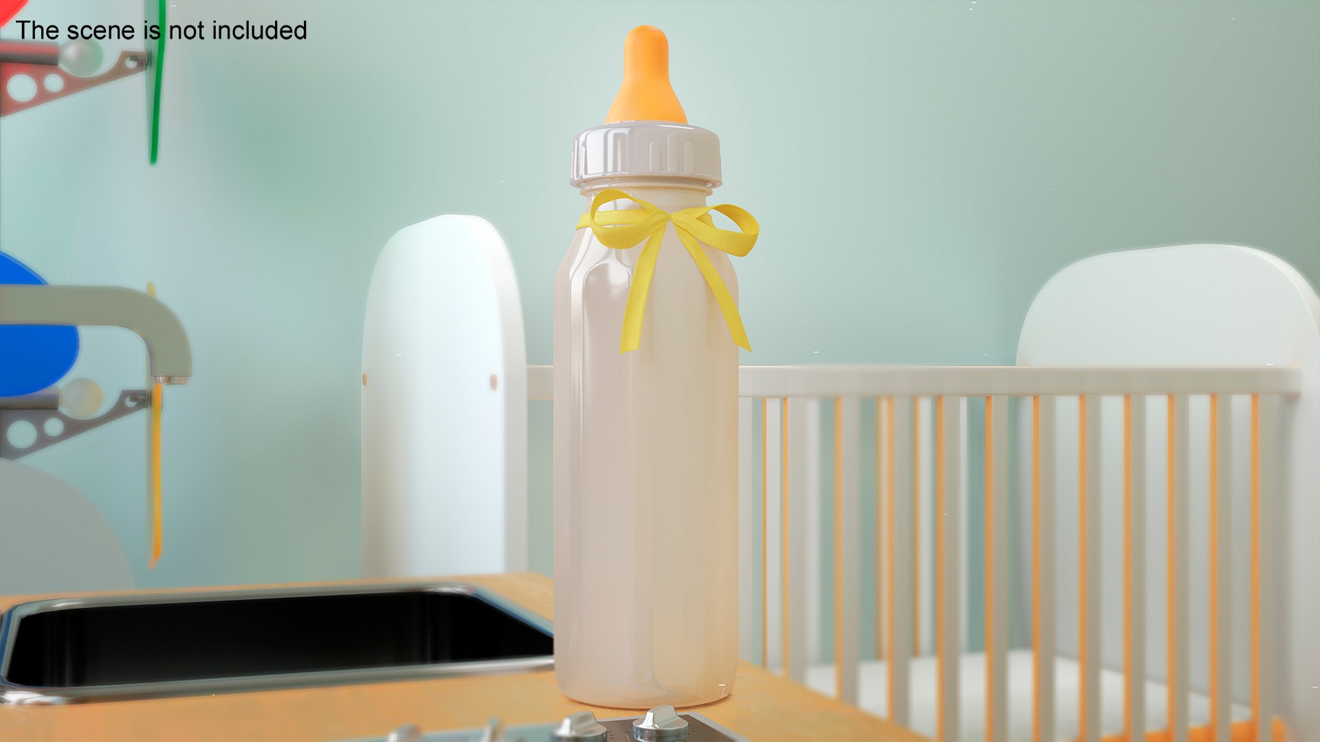 First Essentials Bottle 3D - TurboSquid 2136198