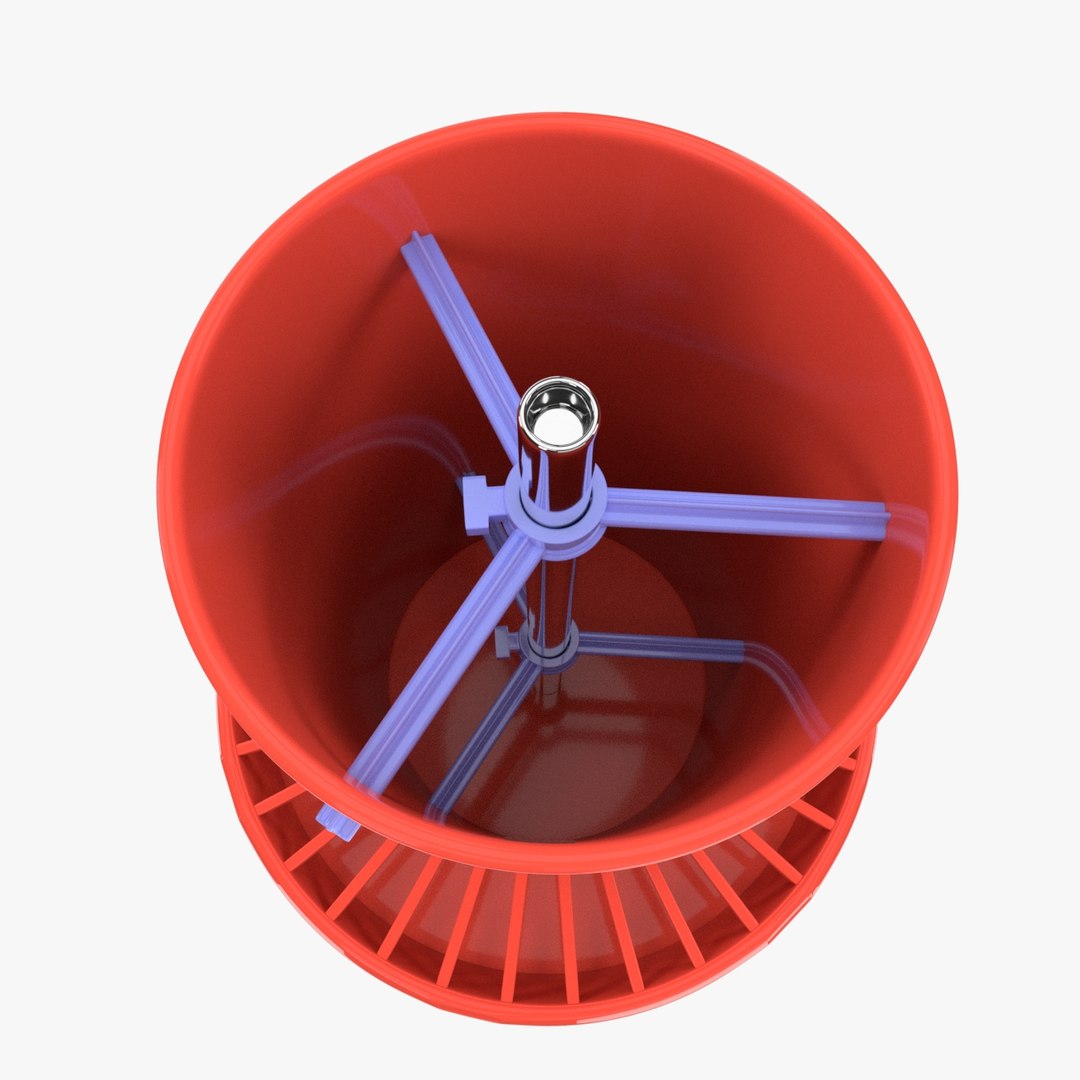 chicken feeder 3d model