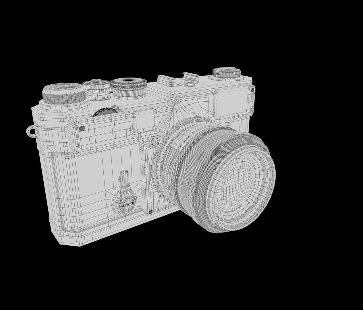 3D Nikon S3 Old 1958 - TurboSquid 2286664