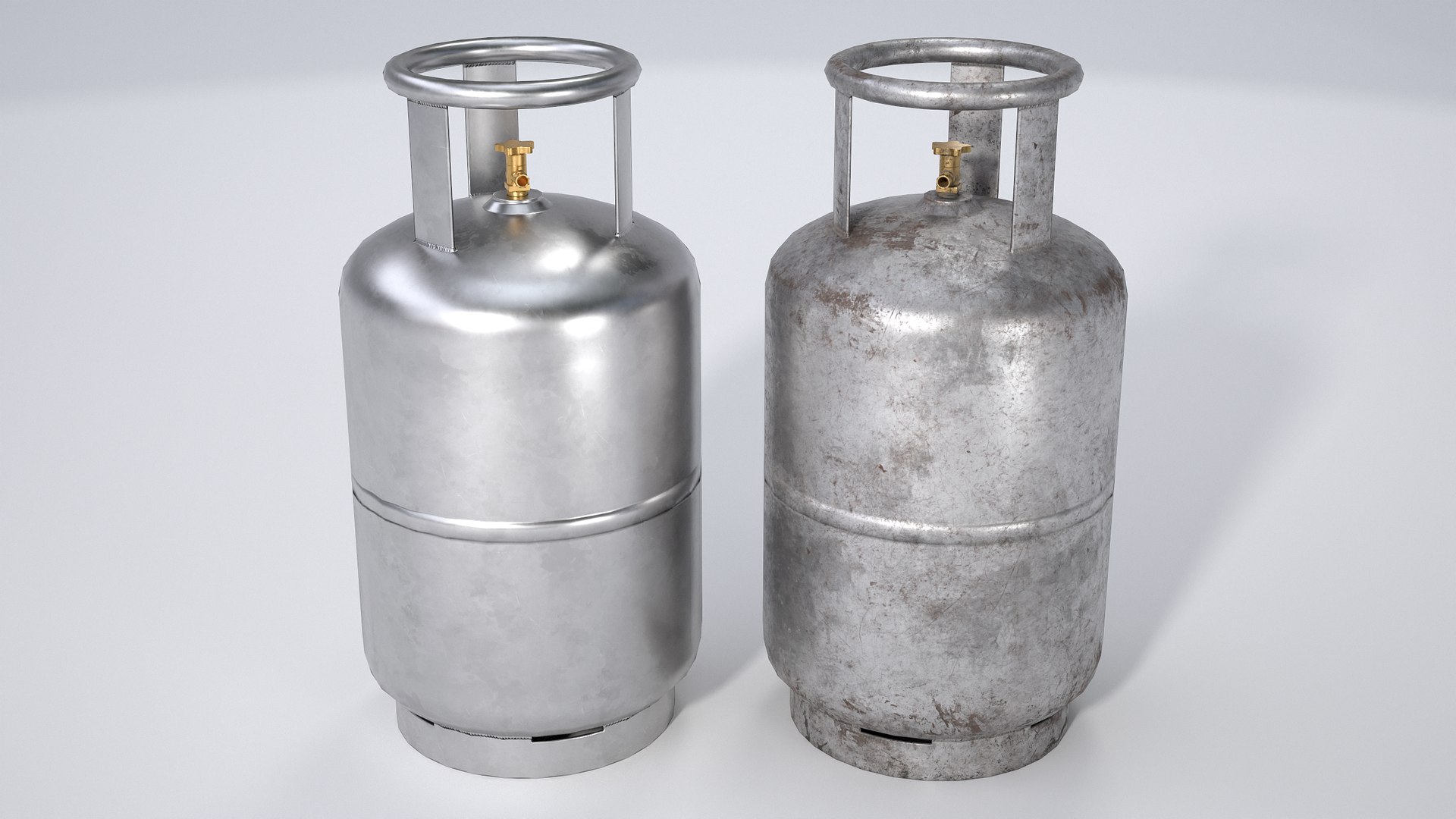 3D Metal LPG Gas Cylinder - TurboSquid 2308318