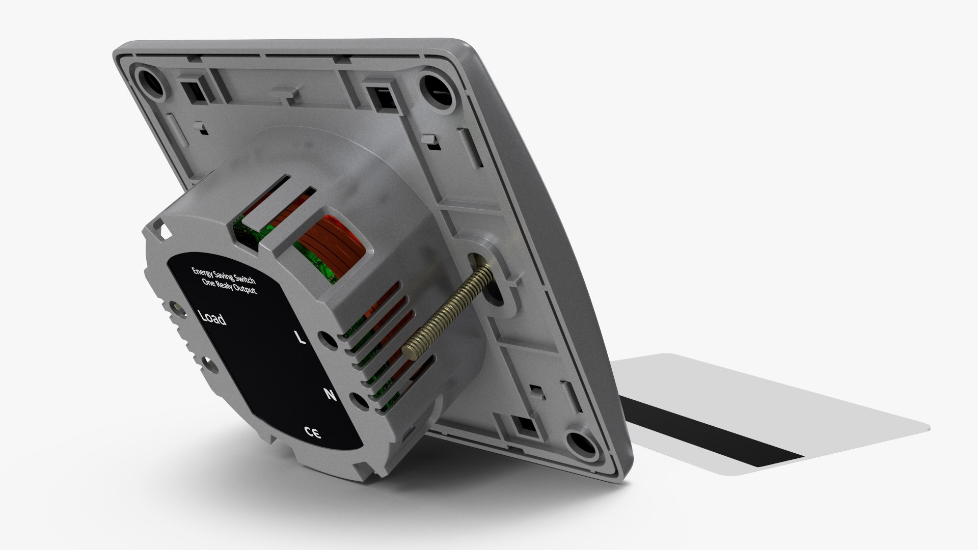 3D Hotel Room Switch Grey With Card Model - TurboSquid 1902504