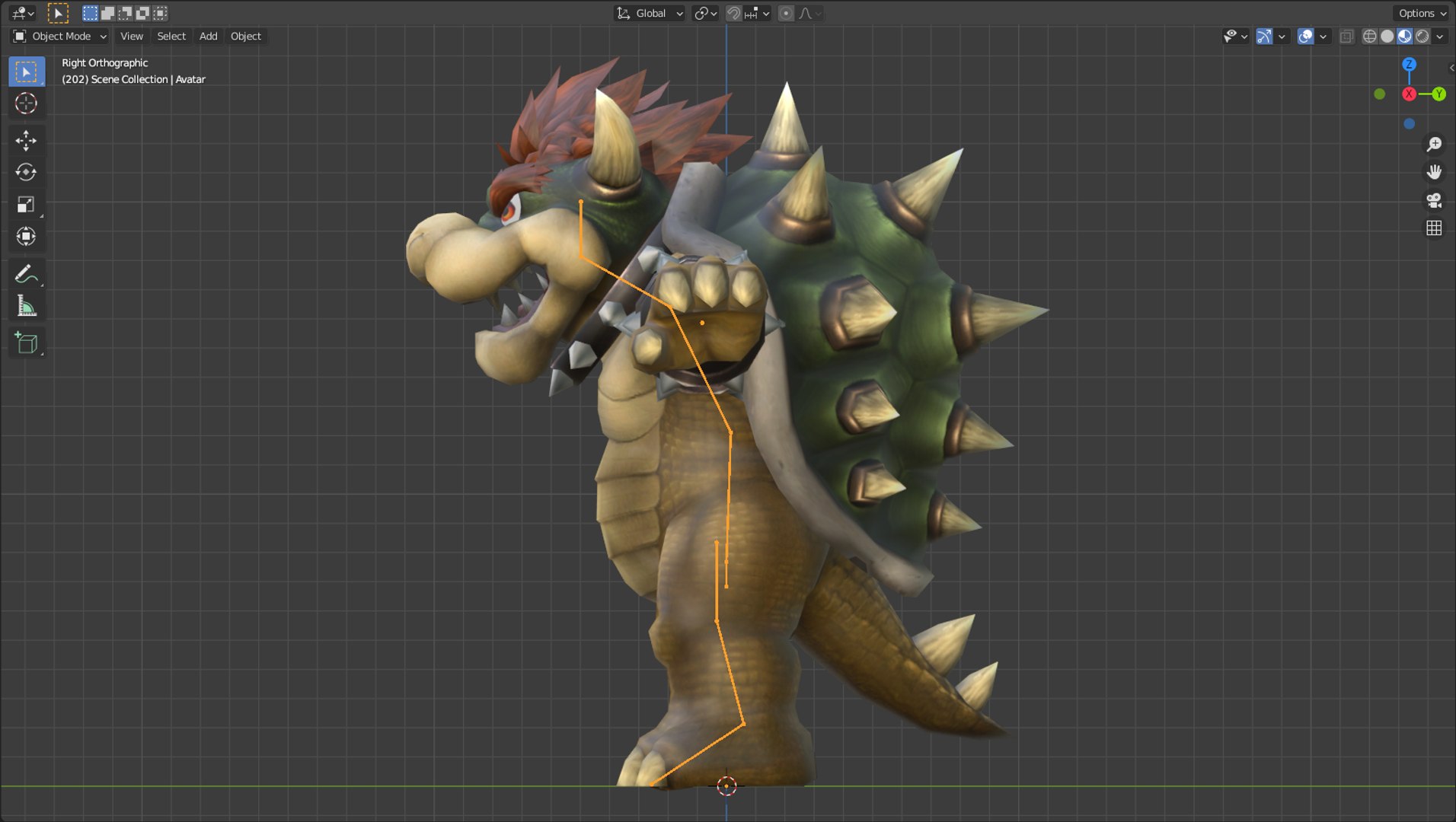 BOWSER SMASH - PBR - RIGGED 3D Model - TurboSquid 1726100