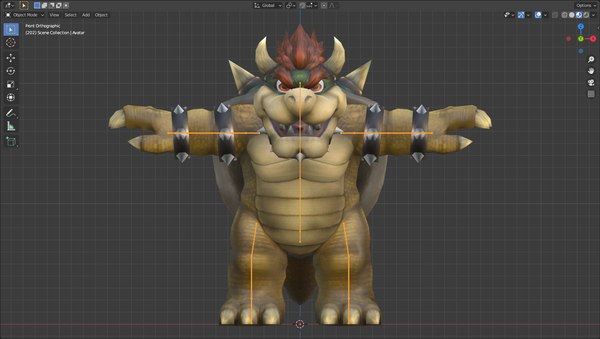 Modello 3D BOWSER SMASH - PBR - RIGGED - TurboSquid 1726100