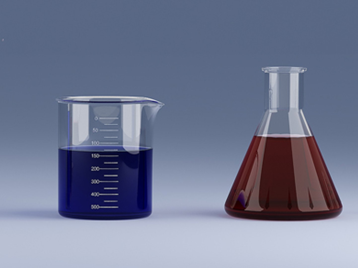 Lab Scene 3d Model