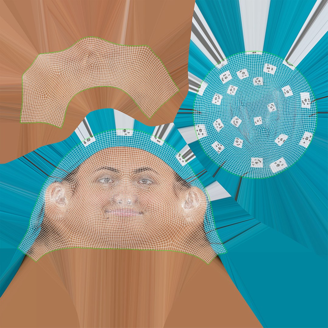 Joy Human Head Dimpler 3D - TurboSquid 1700275