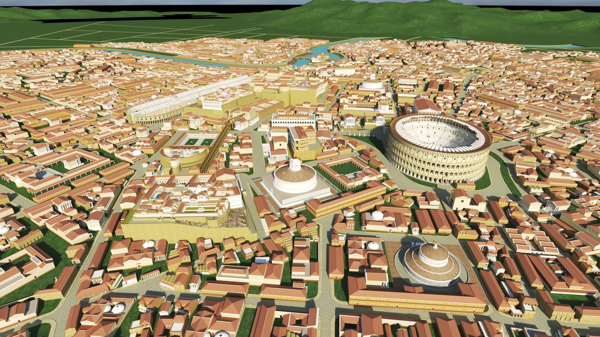3D model Rome City - TurboSquid 2036071