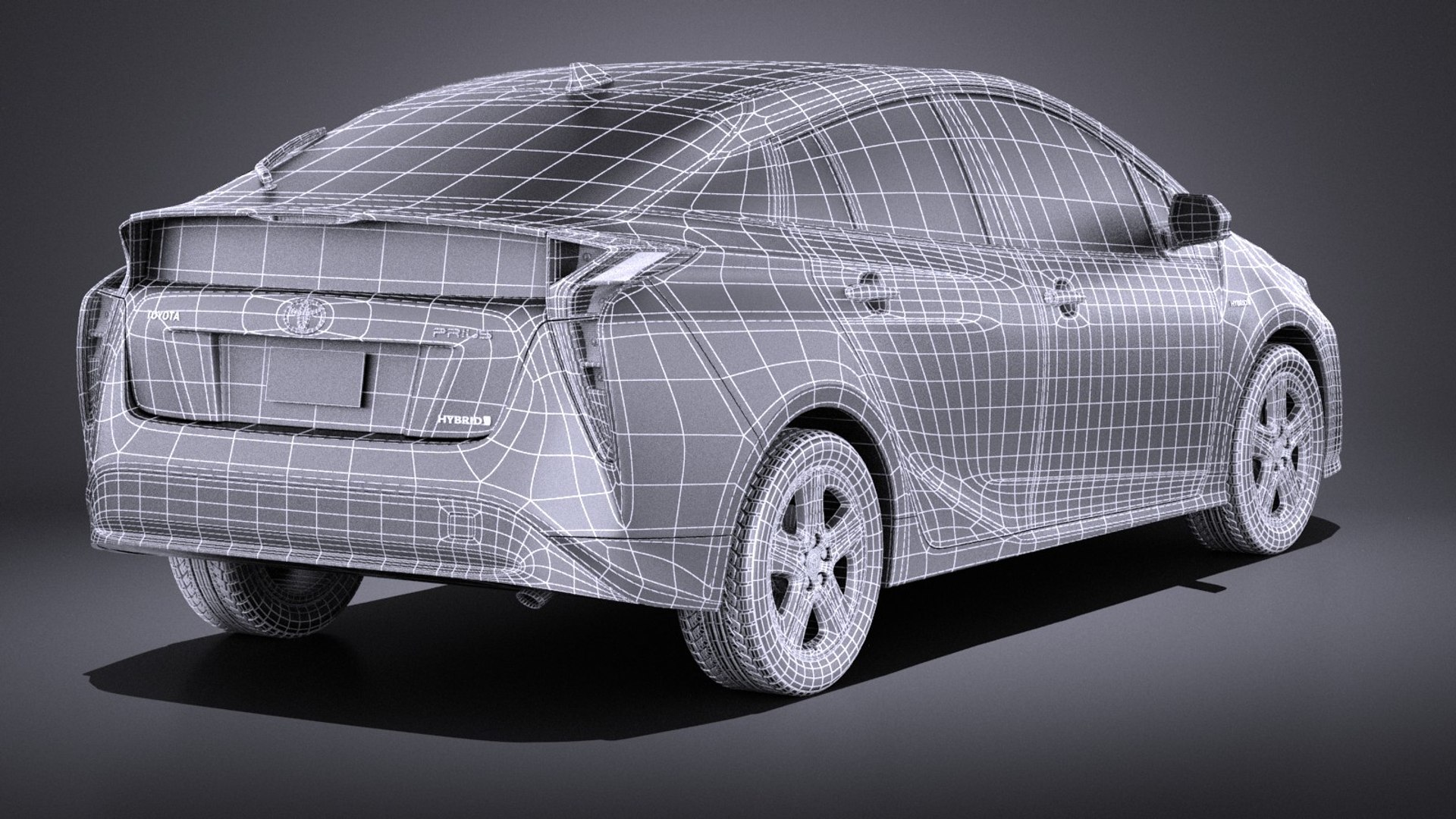 3D model toyota prius 2018 - TurboSquid 1256048