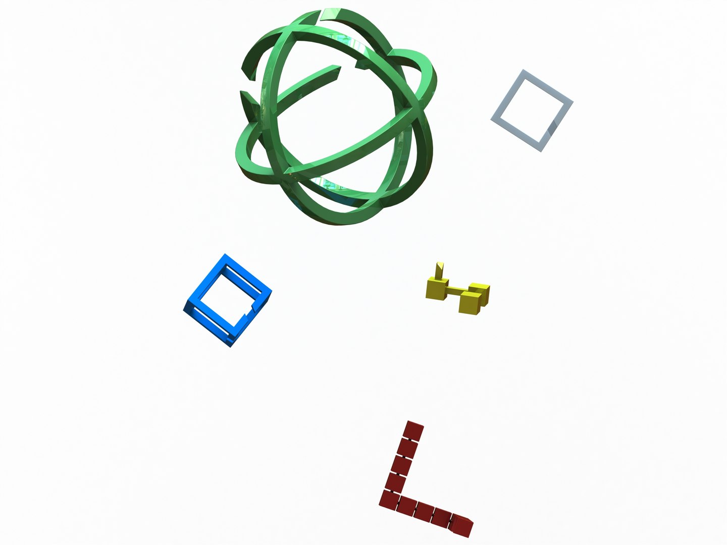 3D Impossible Objects by MC Escher - TurboSquid 2176053