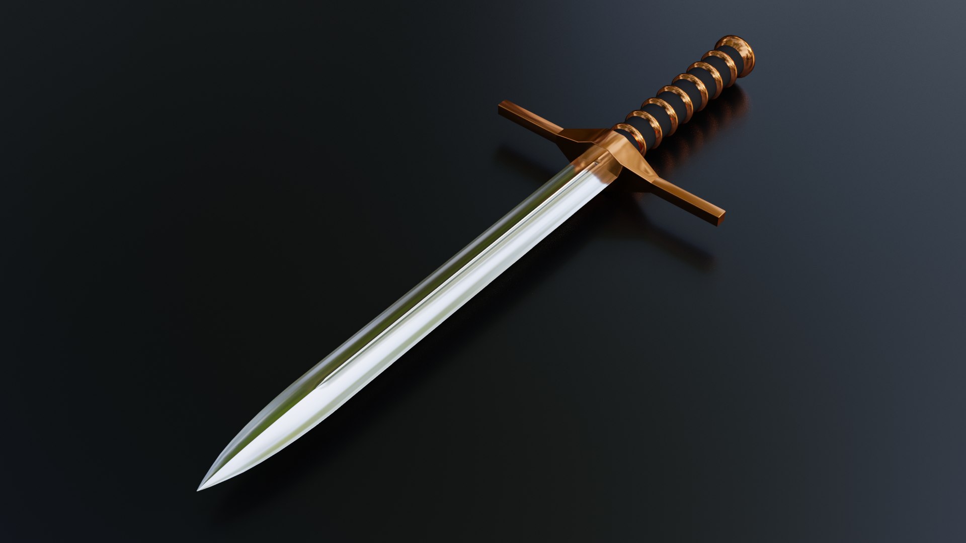 3D Dagger Model - TurboSquid 1840596