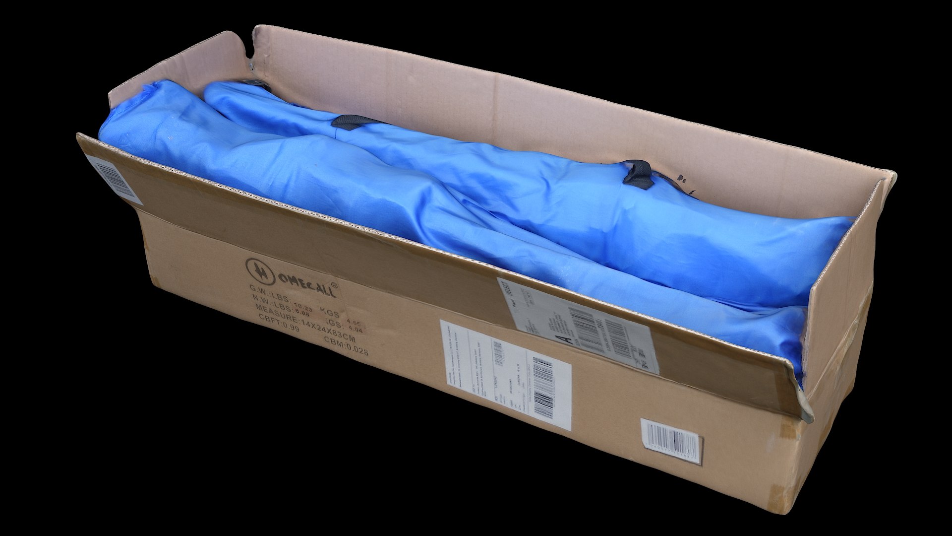 Cardboard box bag 3D model - TurboSquid 1688102