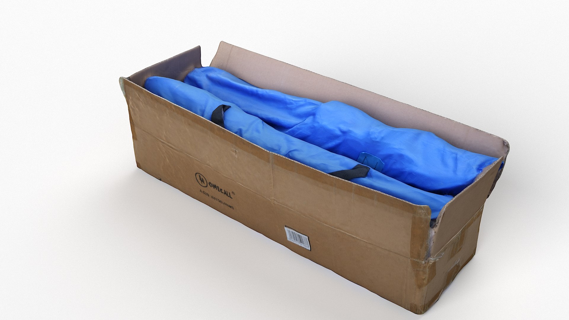 Cardboard box bag 3D model - TurboSquid 1688102