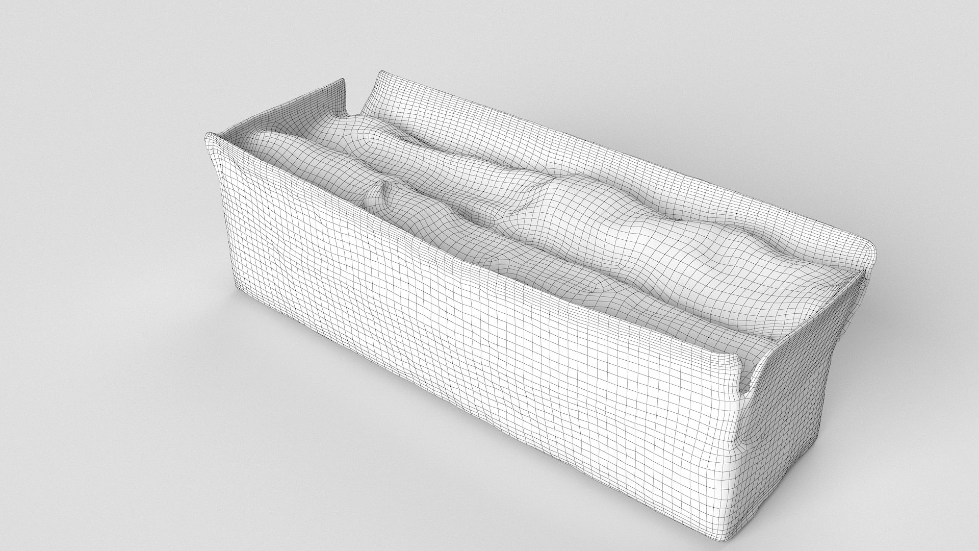 Cardboard box bag 3D model - TurboSquid 1688102