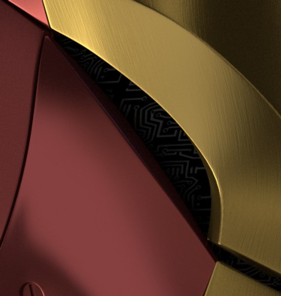 3d iron man head helmet
