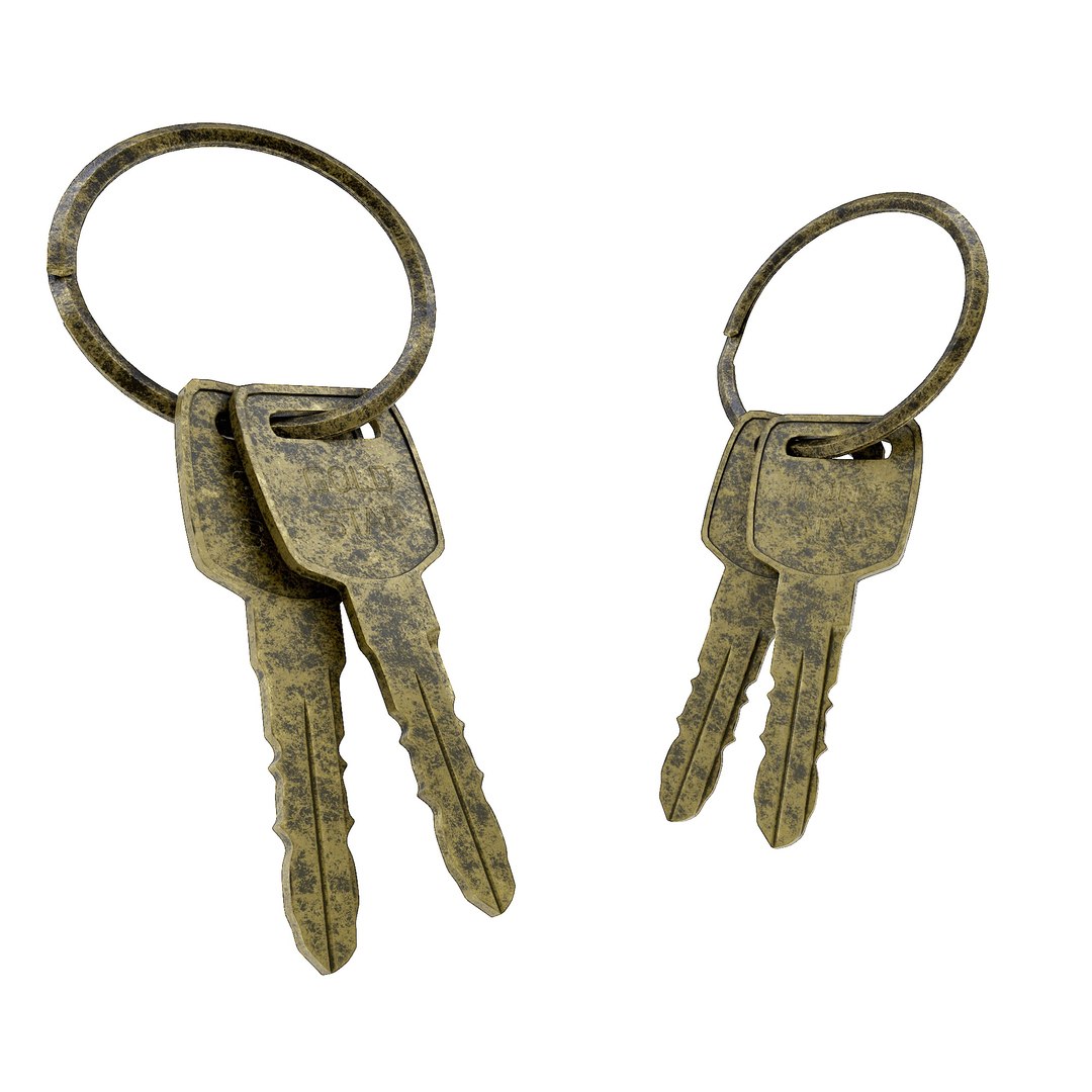 Door Key 3d Model Model - TurboSquid 1976265